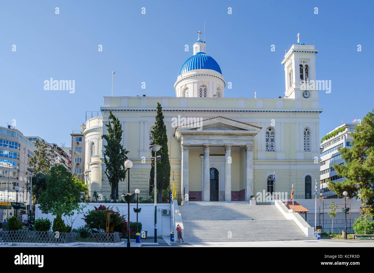 Piraeus port greek orthodox church hi-res stock photography and images ...