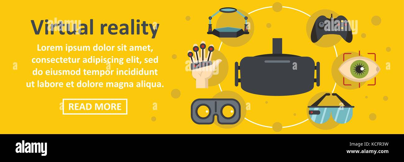 Vr concept horizontal illustration hi-res stock photography and images ...