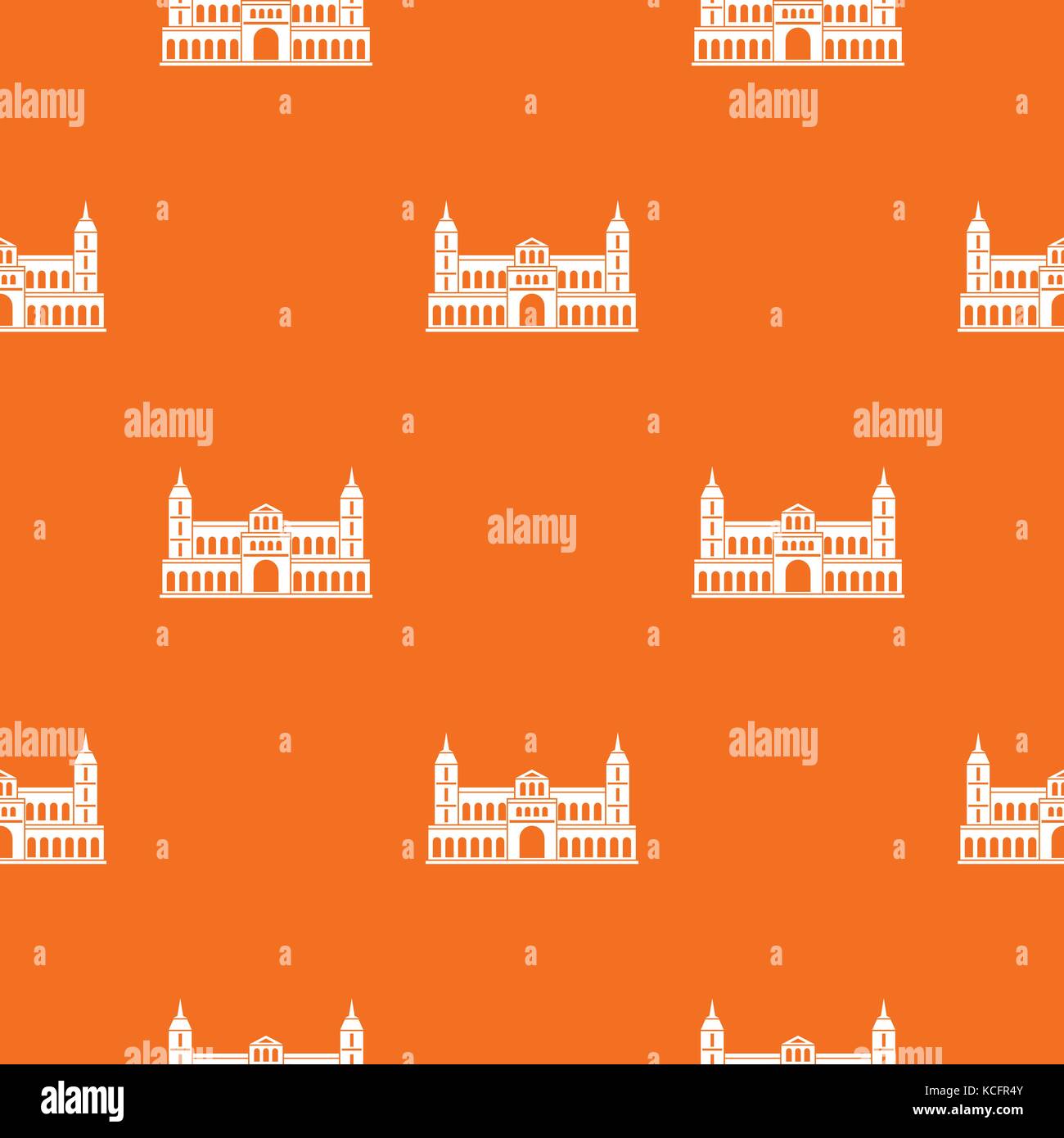 Castle pattern seamless Stock Vector Image & Art - Alamy