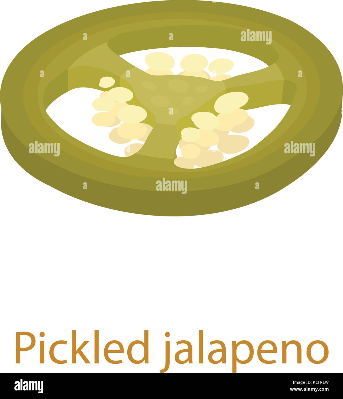 Jalapeno pepper chopped Stock Vector Images - Alamy