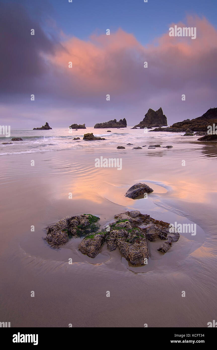 Ecola State Park, Oregon coast, USA Stock Photo - Alamy