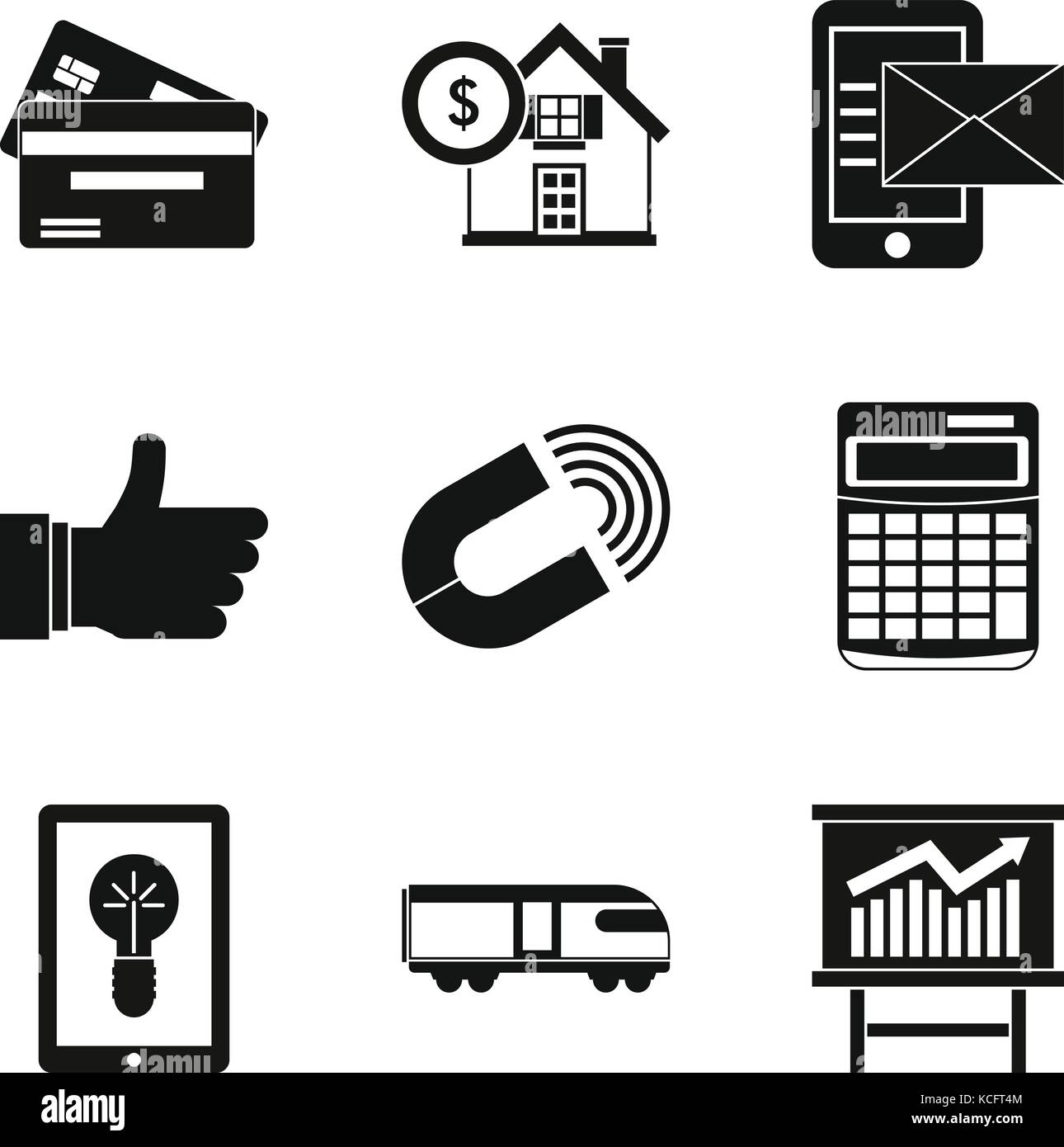 Money insurance icons set, simple style Stock Vector Image & Art - Alamy