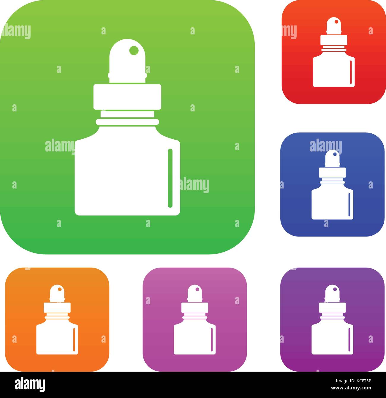 Green inkwell Stock Vector Images - Alamy
