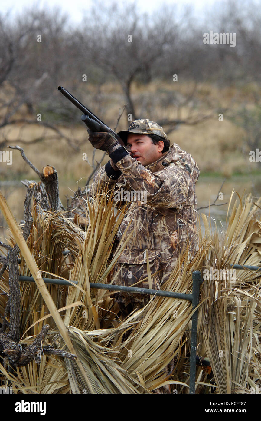 Duck Hunter With Shotgun