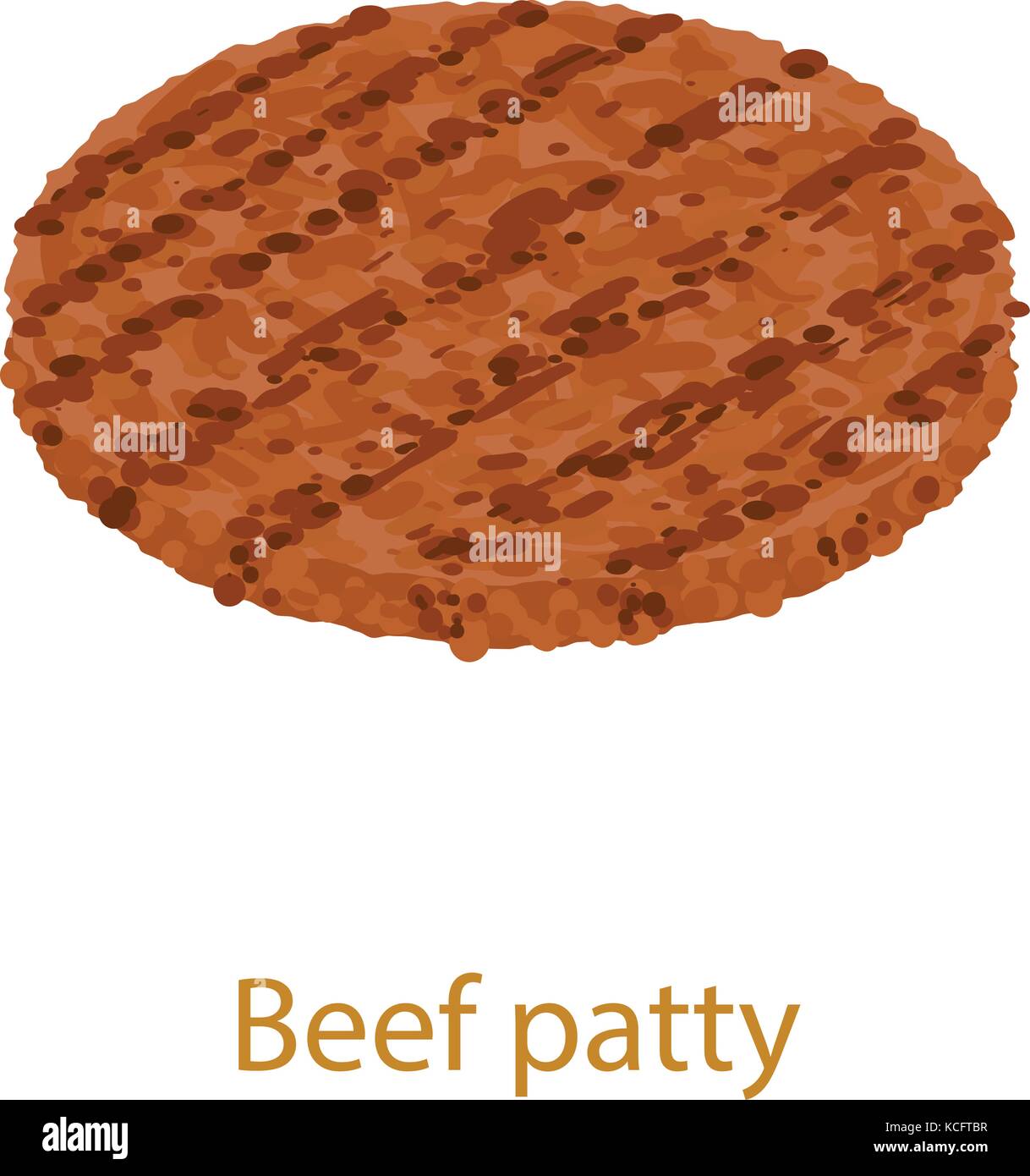 Fried pork cutlet Stock Vector Images - Alamy