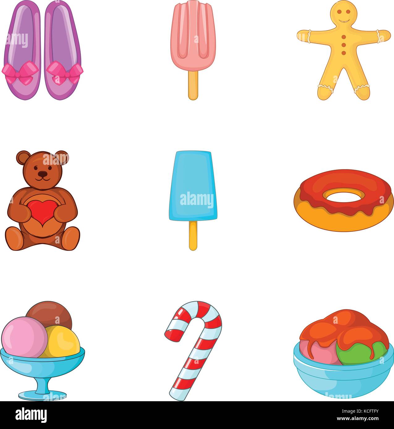 Formula icons set, cartoon style Stock Vector Image & Art - Alamy