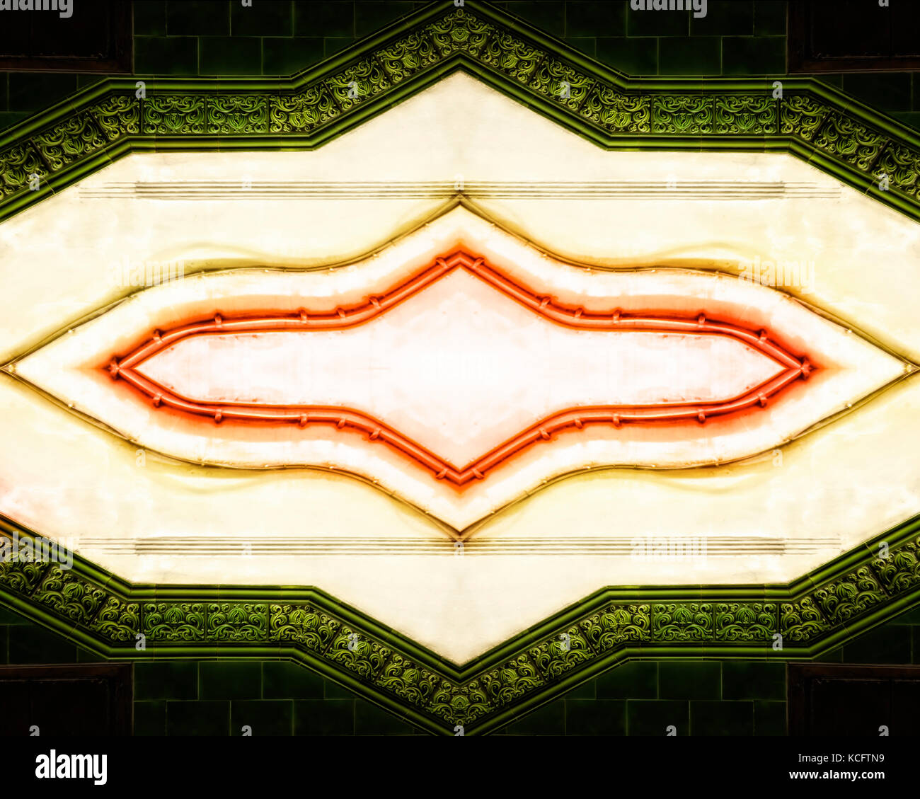 Caledonian road tile pattern Stock Photo - Alamy