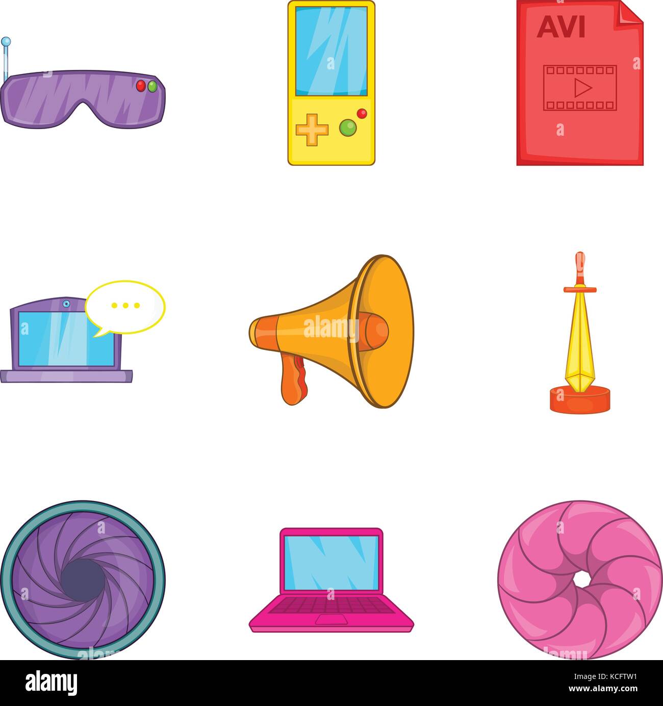 Screen adaptation Stock Vector Images - Alamy