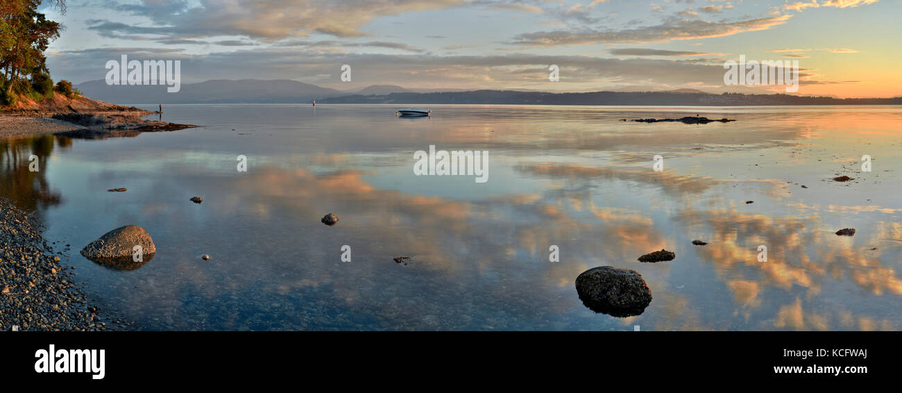 Pano of Moses Point, North Saanich, Vancouver Island, BC, Canada Stock ...