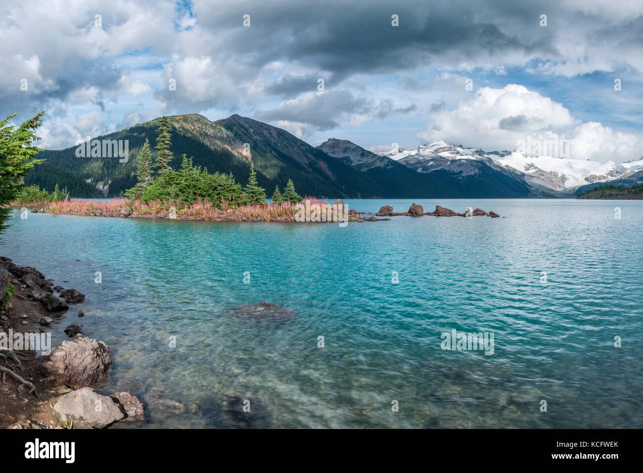 Garibaldi Lake at Garibaldi Lake Provincial Park, BC, Canada Stock ...