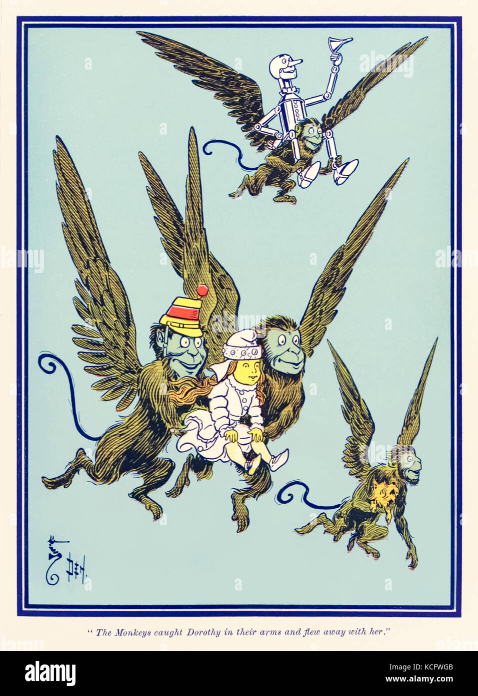 Flying monkeys wizard of oz hi-res stock photography and images - Alamy