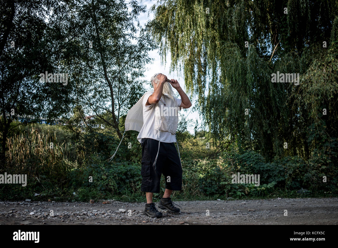 Jewish New Year in Uman, Ukraine. Every year, thousands of Orthodox ...