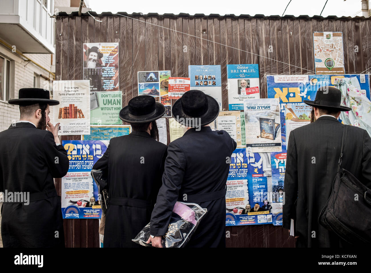 Jewish New Year in Uman, Ukraine. Every year, thousands of Orthodox ...