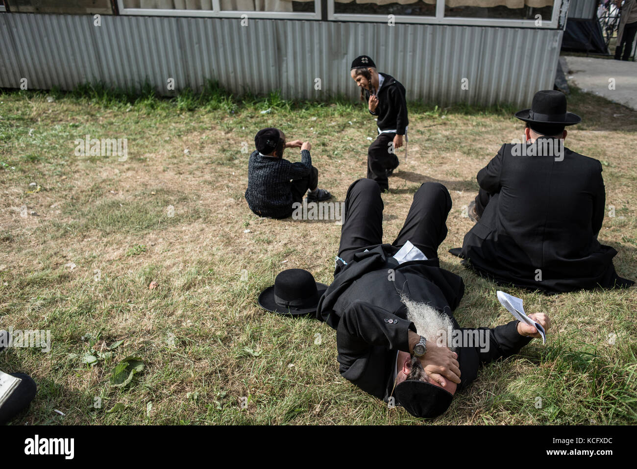 Jewish New Year in Uman, Ukraine. Every year, thousands of Orthodox ...