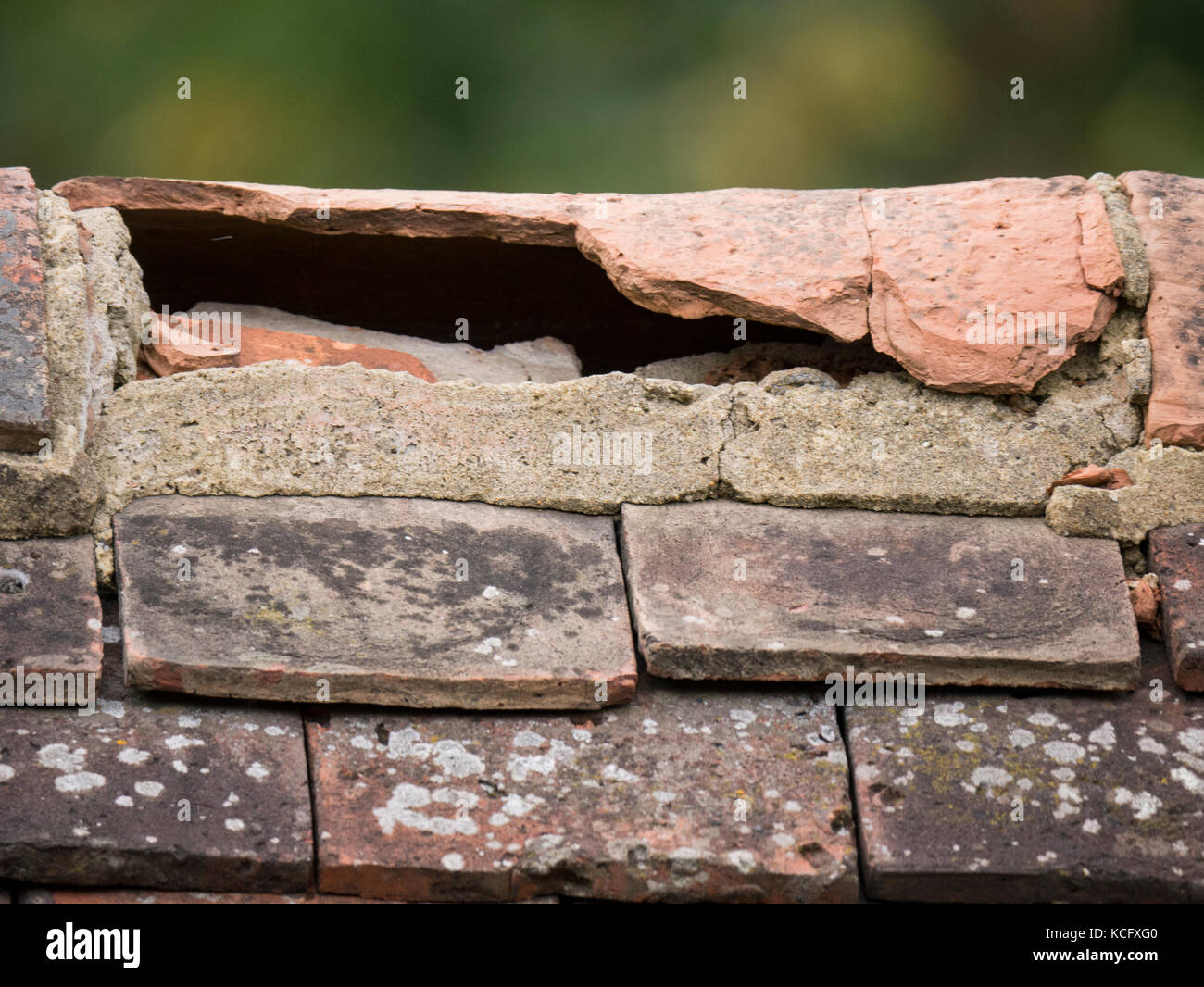 Roof Tiles Broken Stock Photos & Roof Tiles Broken Stock Images - Alamy