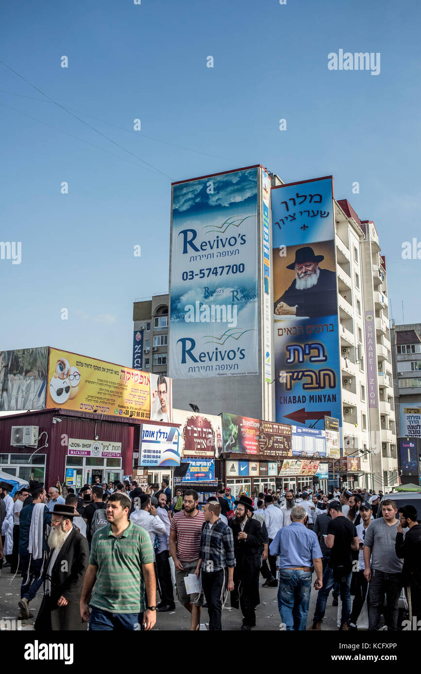 Jewish New Year in Uman, Ukraine. Every year, thousands of Orthodox ...