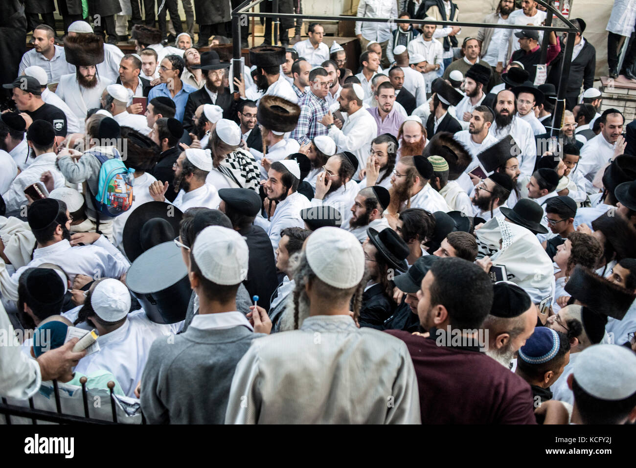 Jewish New Year in Uman, Ukraine. Every year, thousands of Orthodox ...