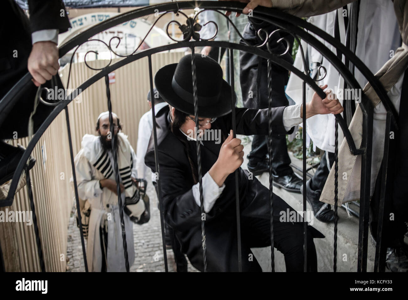 Jewish New Year in Uman, Ukraine. Every year, thousands of Orthodox ...