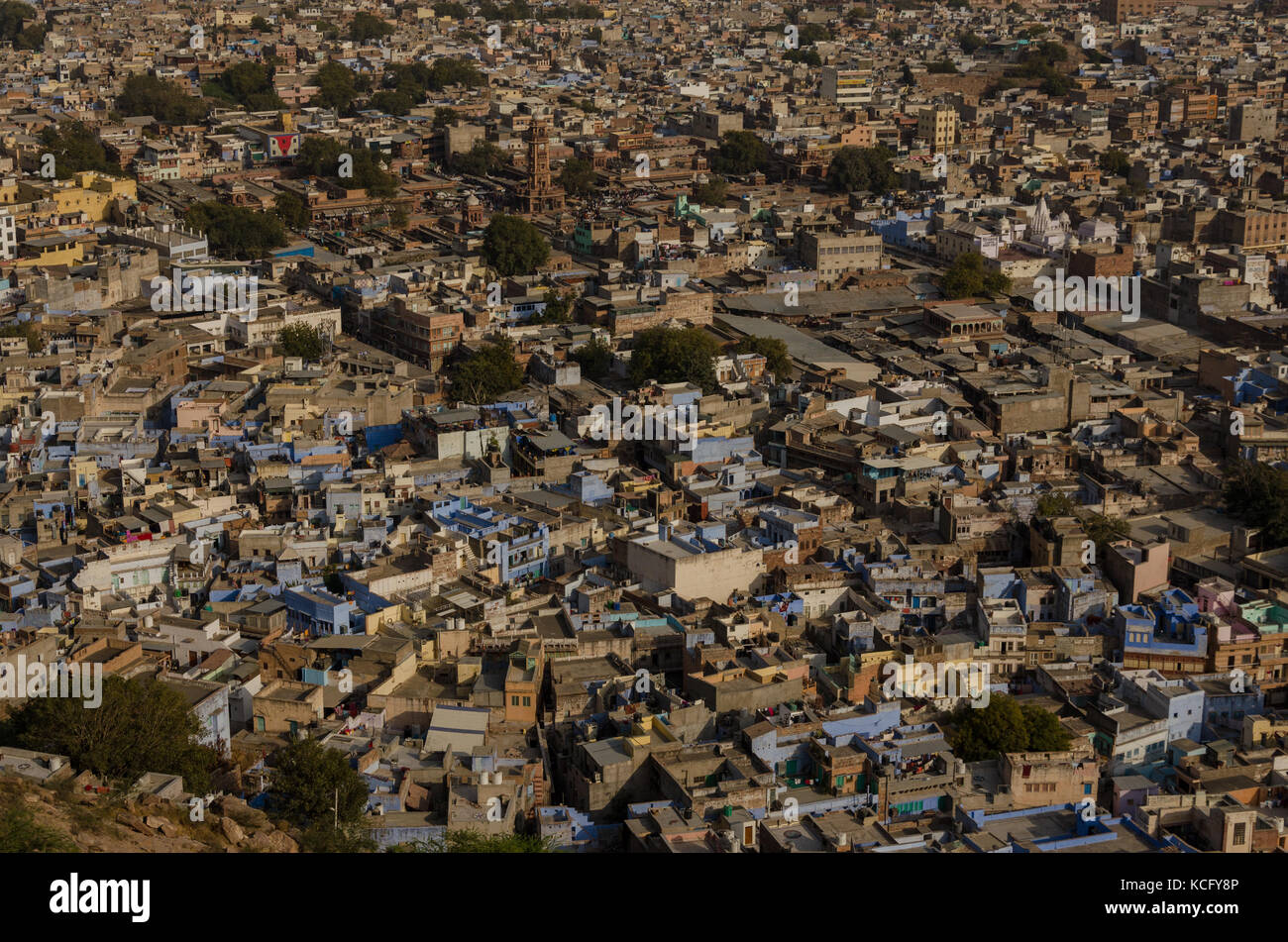 The Blue City Stock Photo - Alamy