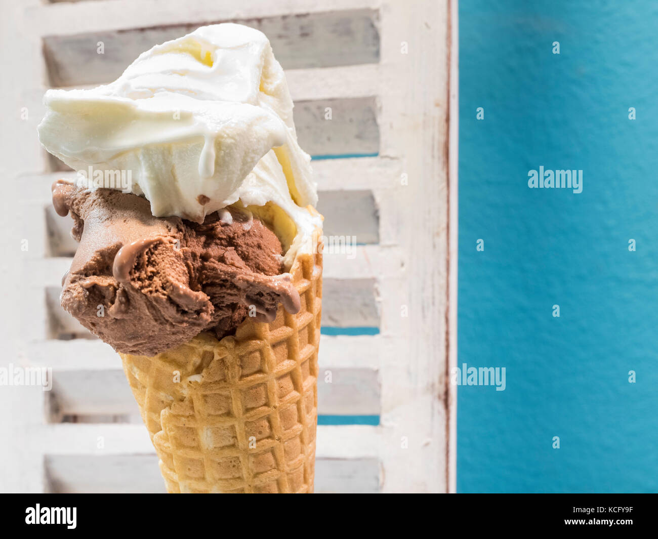 Italian ice cream cone hi-res stock photography and images - Alamy