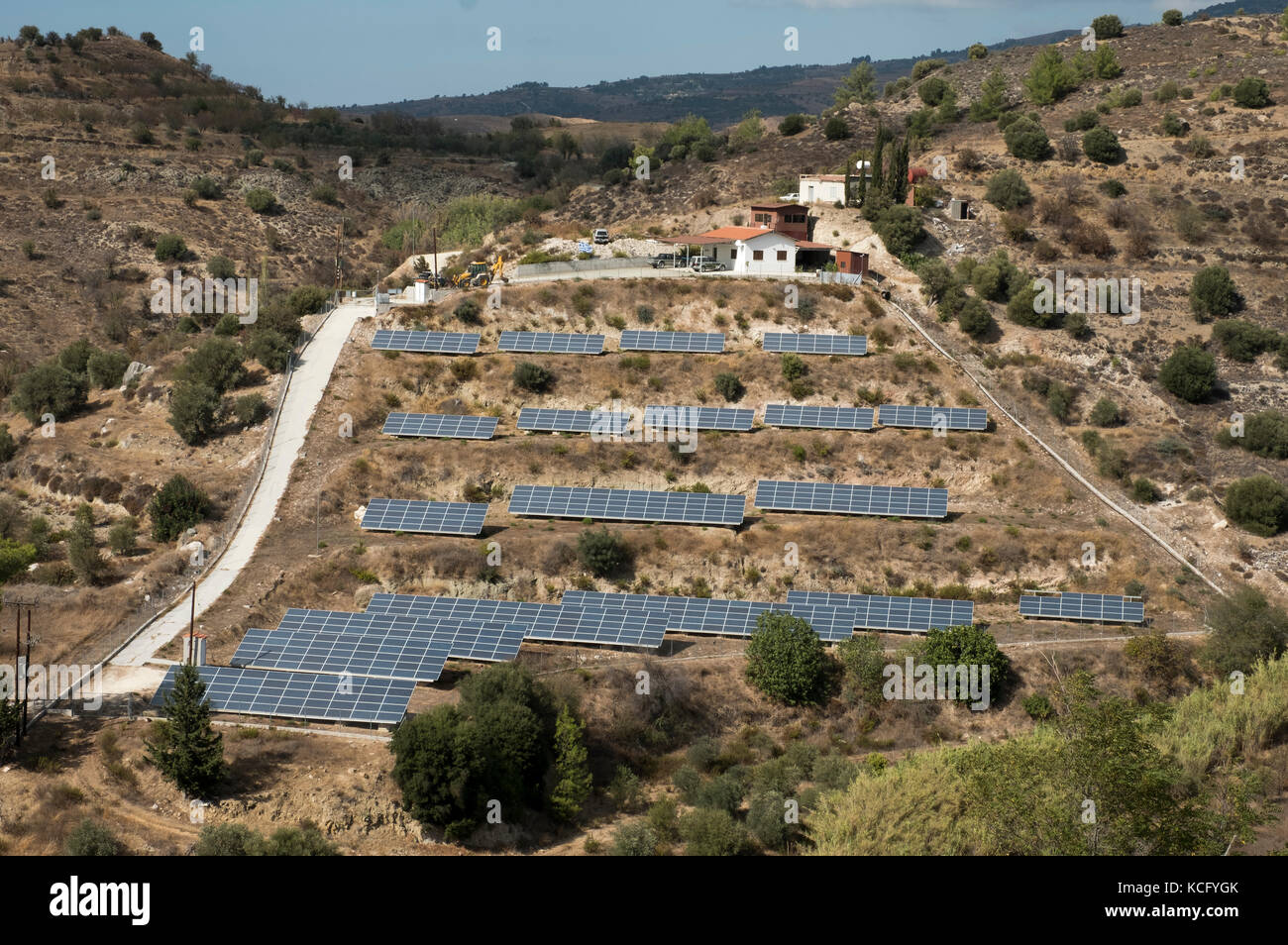 Small solar farm hi-res stock photography and images - Alamy
