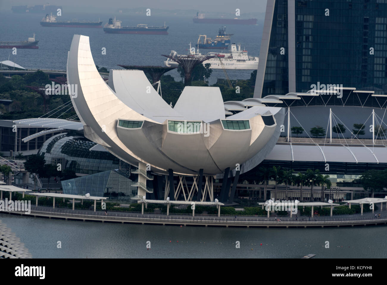 The world's first ArtScience museum designed in the shape of a lotus ...