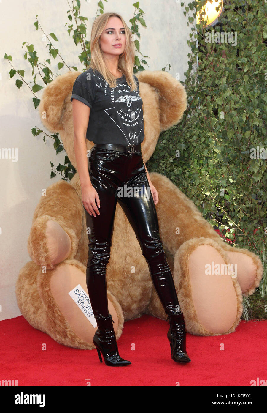 London, UK. Kimberley Garner at the 'Goodbye Christopher Robin' World Premiere held at Odeon ...