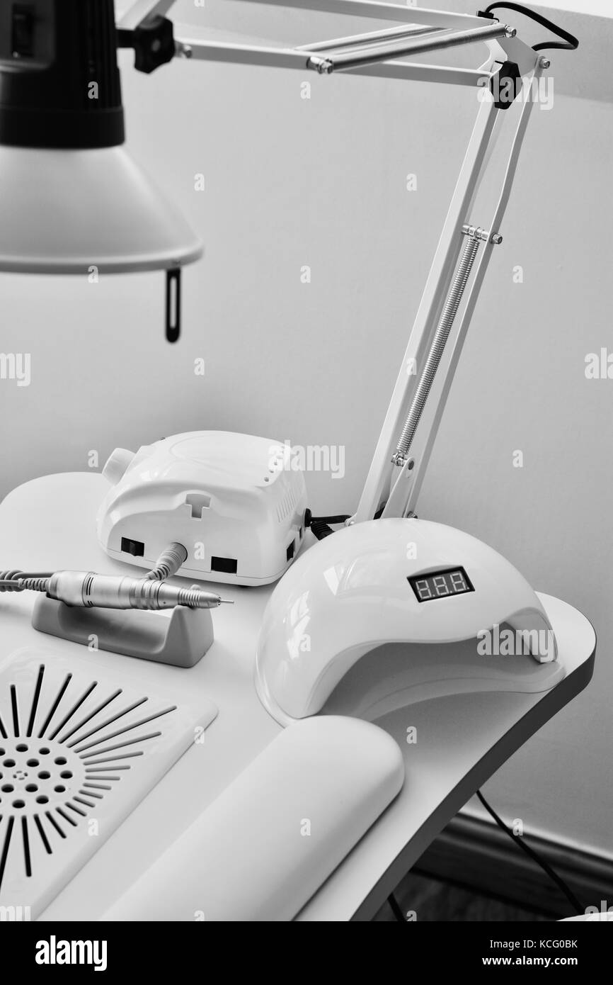 Nails spa Black and White Stock Photos & Images - Alamy