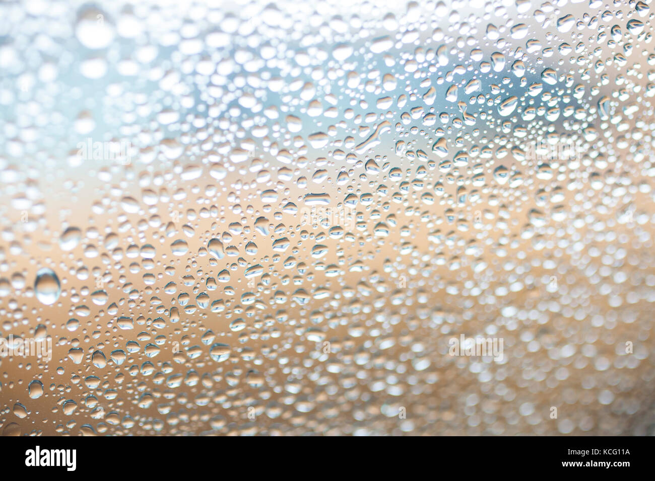 Waterdrops on window Stock Photo - Alamy