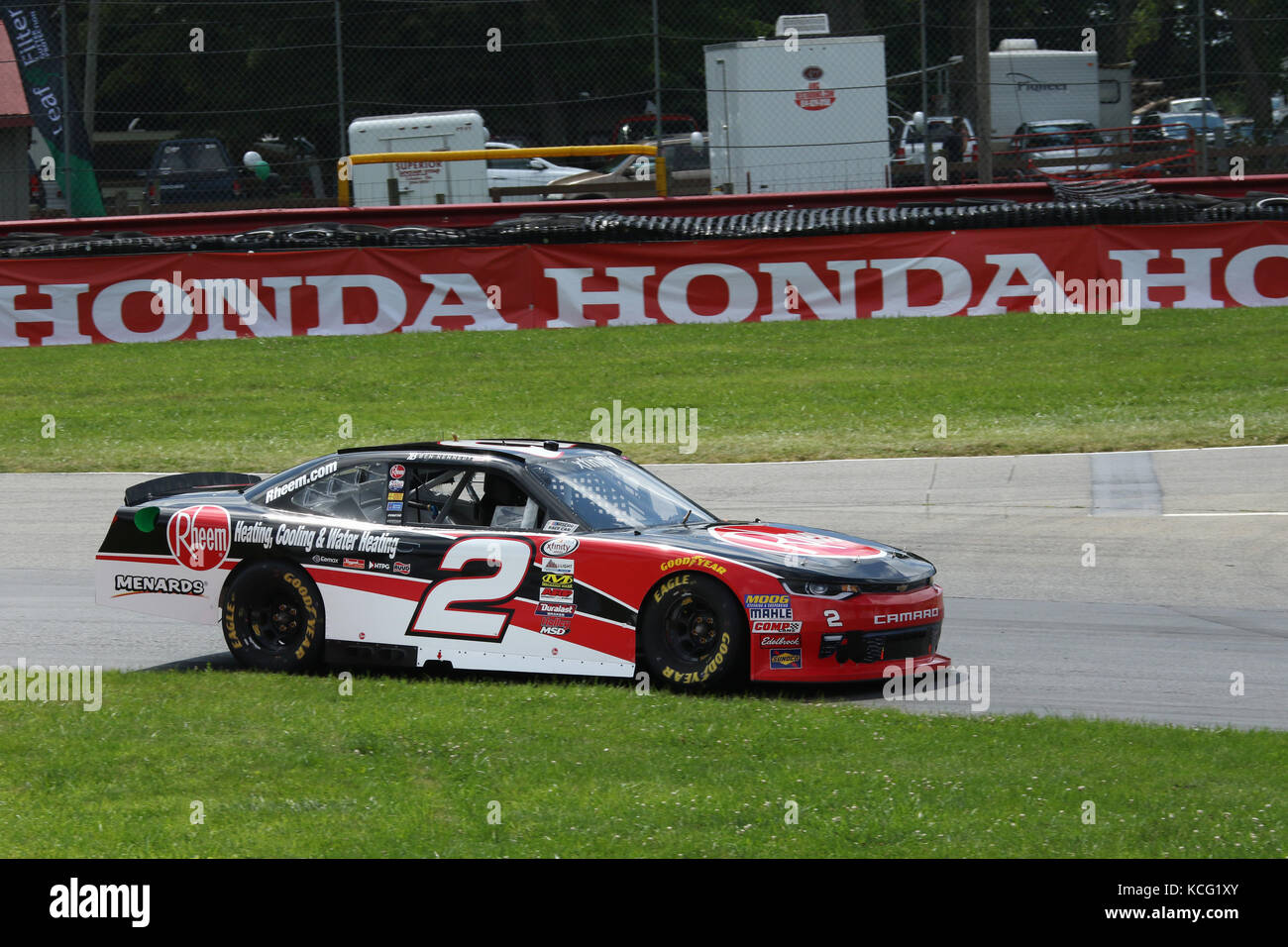 Ben Kennedy. Car 2. NASCAR XFINITY Qualifying session. Mid-Ohio Sports ...