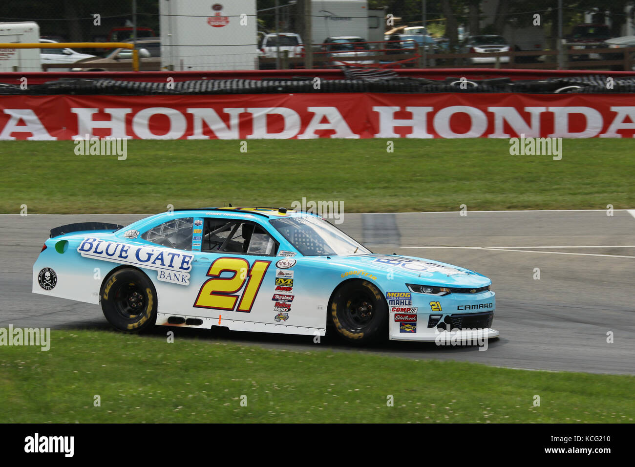 Daniel Hemric. Car 21. NASCAR XFINITY Qualifying session. Mid-Ohio ...