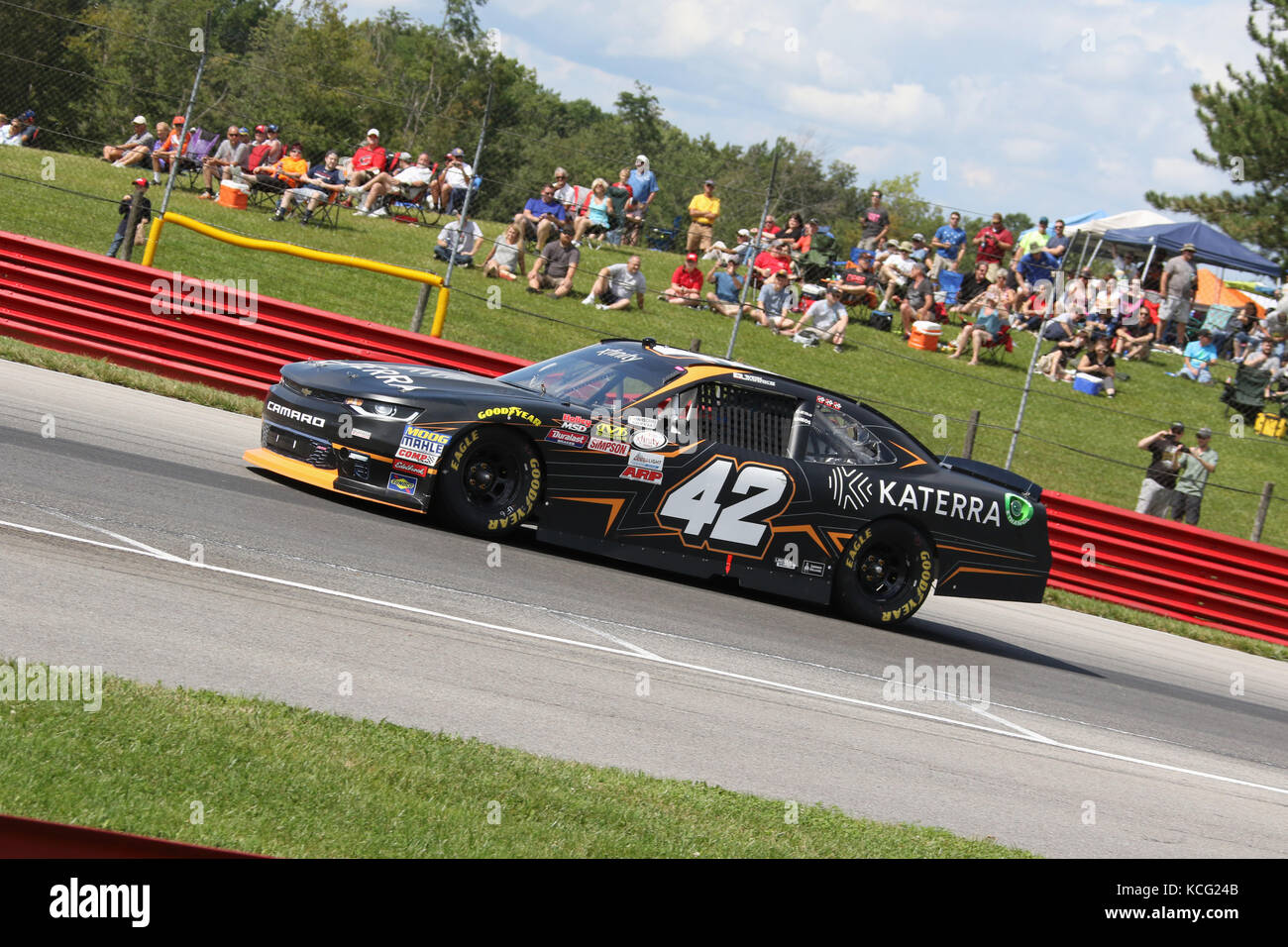 Justin Marks. Car 42. NASCAR XFINITY Race. Mid-Ohio Sports Car Course ...