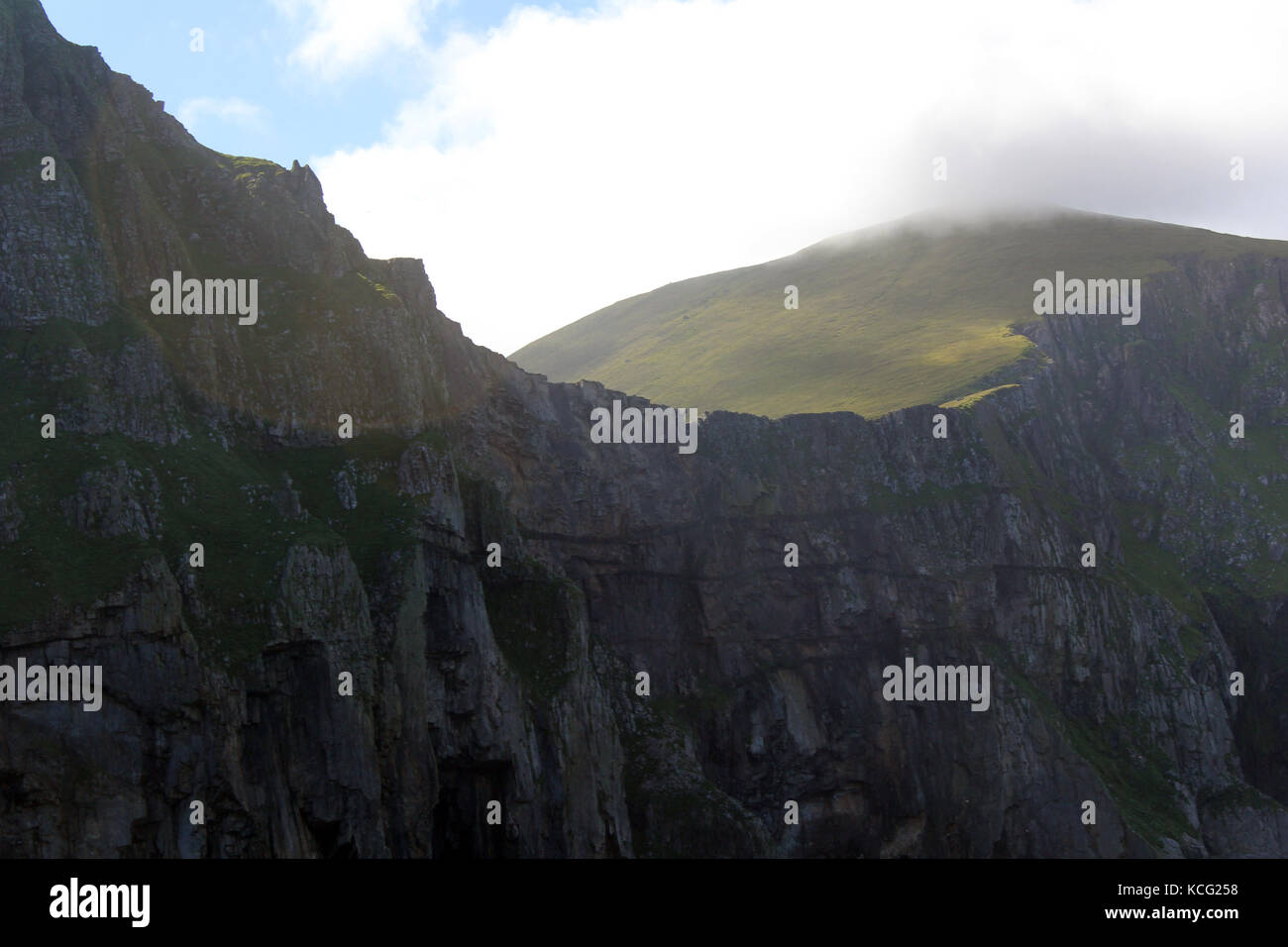 conachair hill on the island of hirta st kilda Stock Photo - Alamy