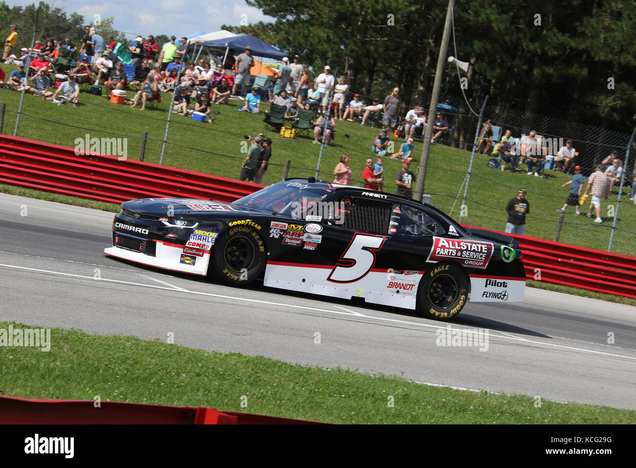 Michael Annett. Car 5. NASCAR XFINITY Race. Mid-Ohio Sports Car Course ...
