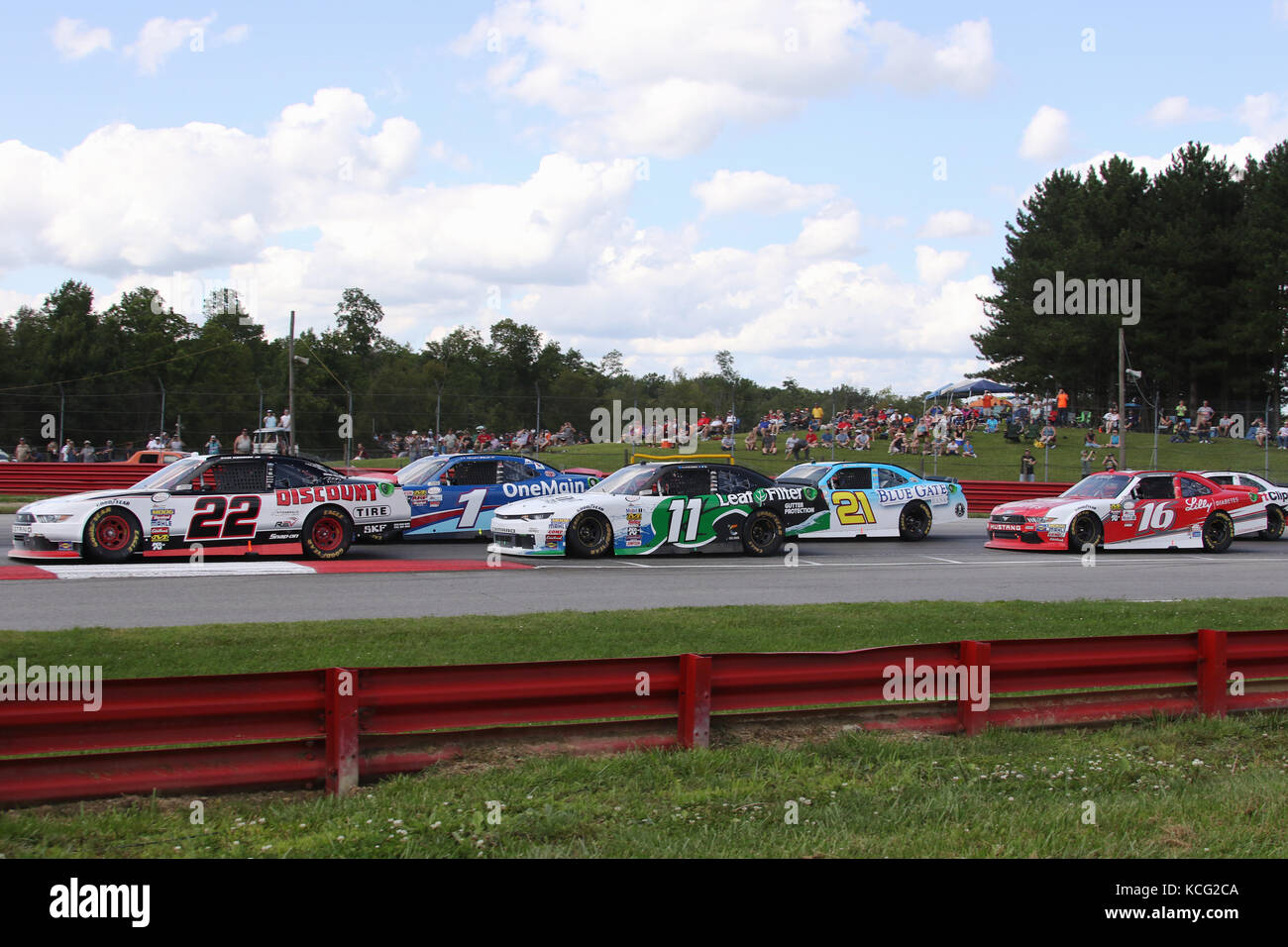 Sam Hornish Jr. Car 22. Blake Koch. Car 11. NASCAR XFINITY Race. Mid ...