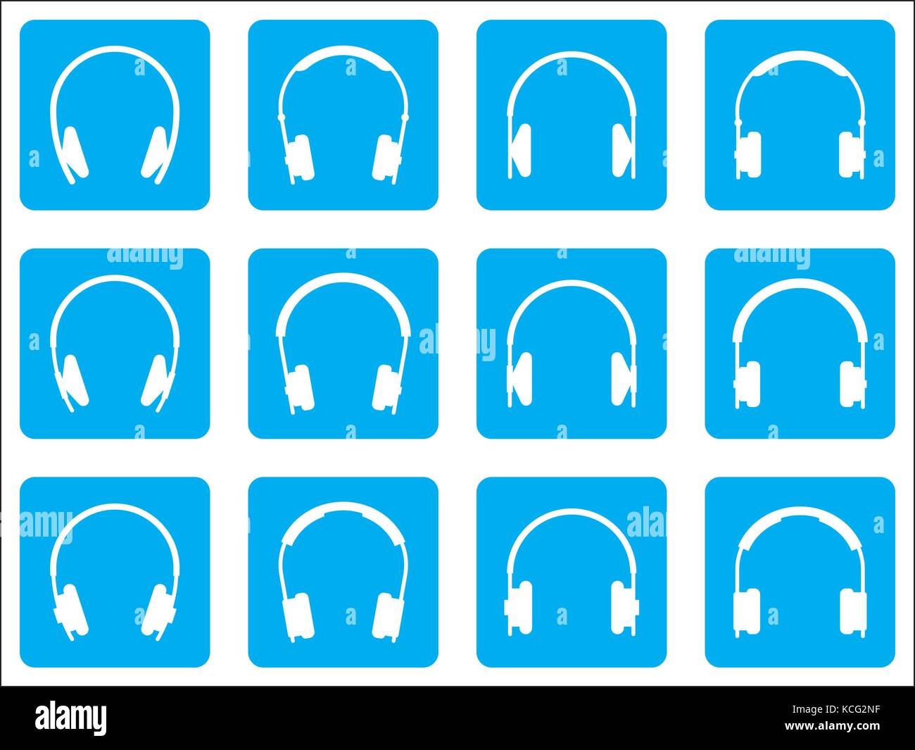 Comfort headset Stock Vector Images - Alamy