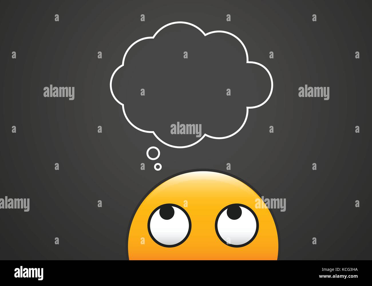 Thinking Bubble Vector Vectors Stock Photos & Thinking Bubble Vector ...