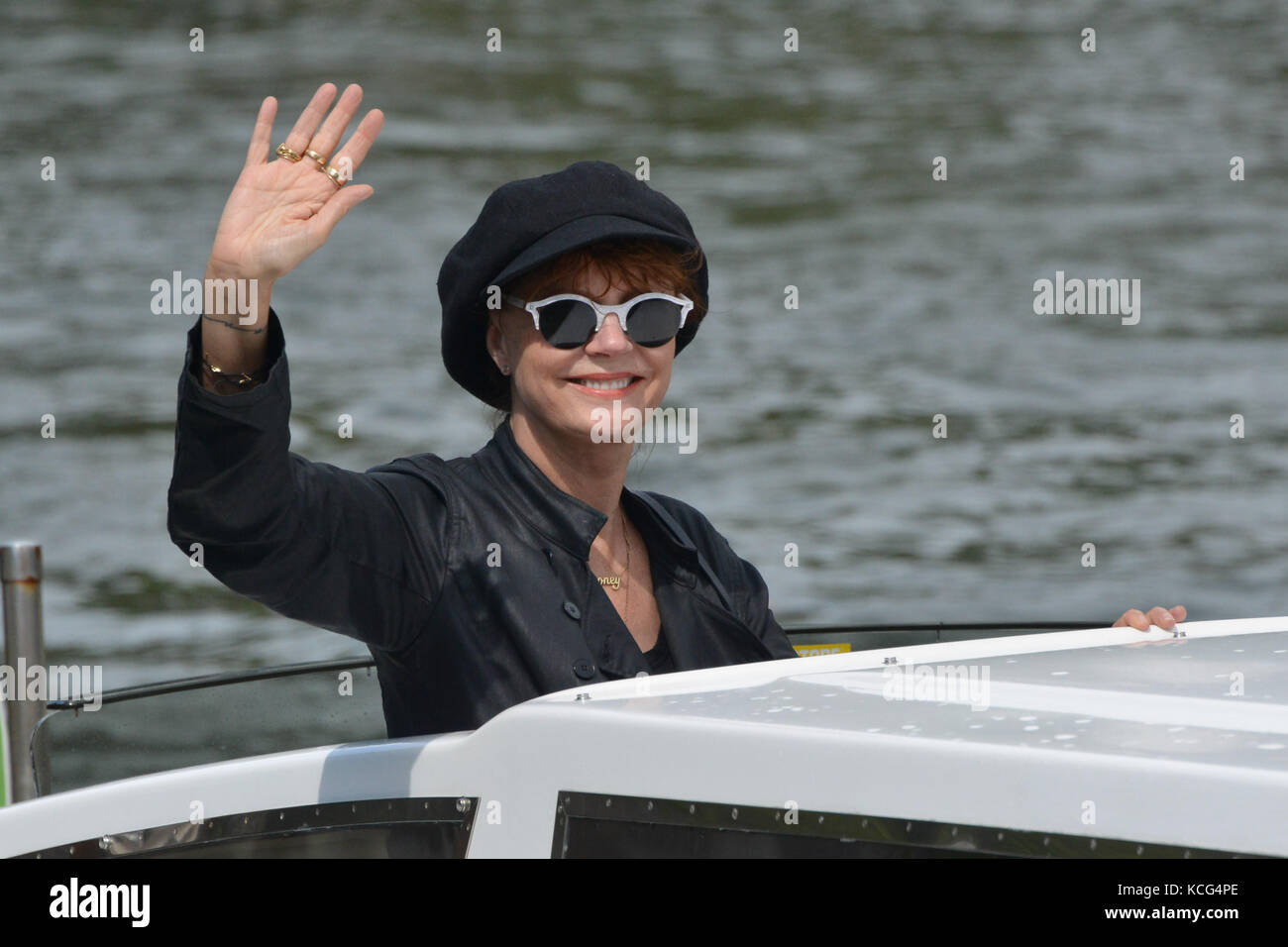 74th Venice Film Festival 2017, Celebrities arrivals. Pictured: Susan ...