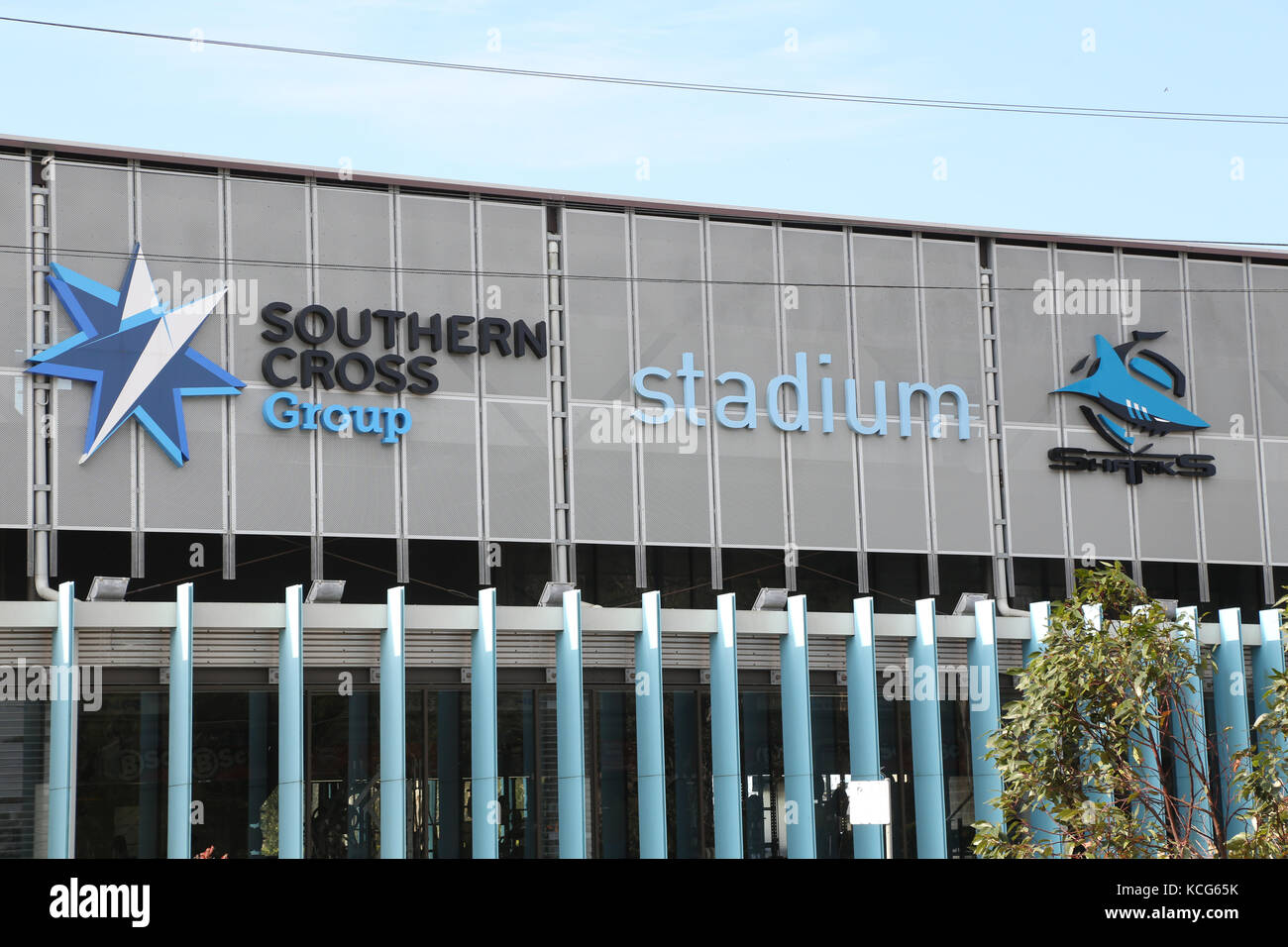 Southern Cross Group Stadium home of the Cronulla Sharks rugby league ...