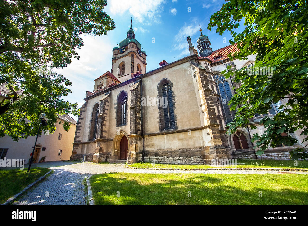 Castle Melnik in Bohemia Czech Republic Stock Photo - Alamy