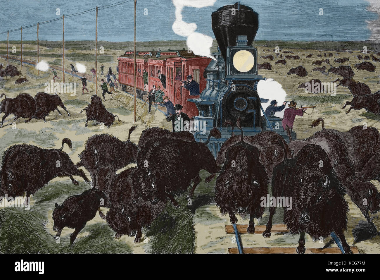 The wild west rail High Resolution Stock Photography and Images - Alamy