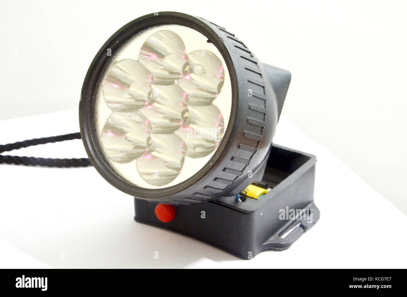 Picture of a LED flash light isolated on white Stock Photo - Alamy