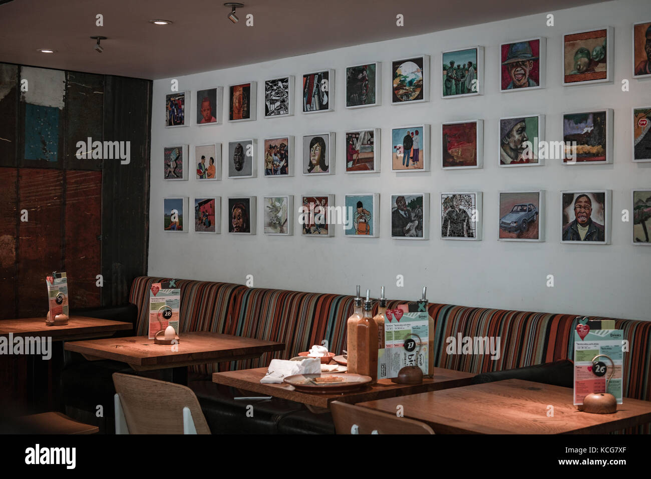 Nando's Interior Design Stock Photo - Alamy