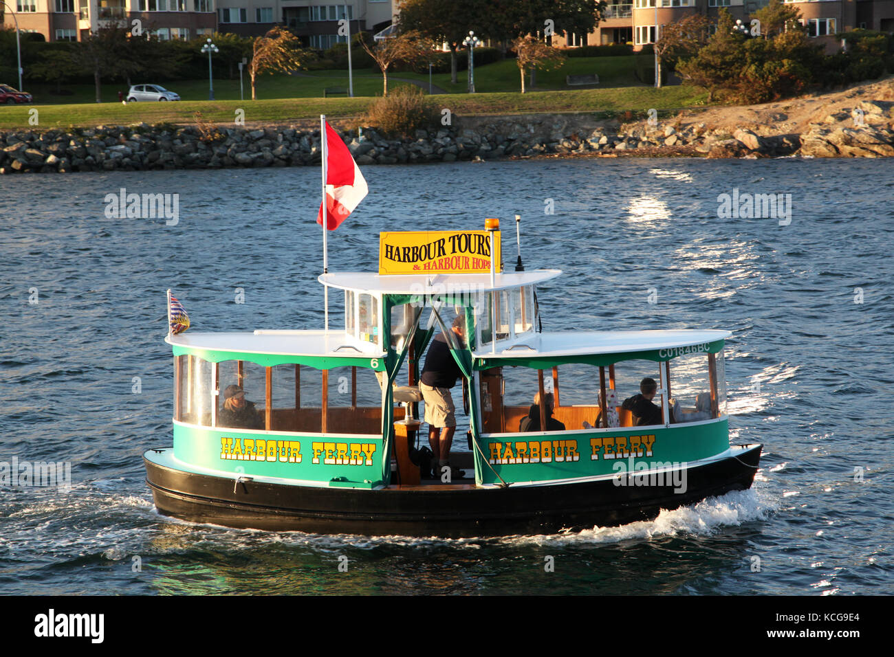 the Victoria harbour ferry in Victoria BC, Canada Stock Photo - Alamy