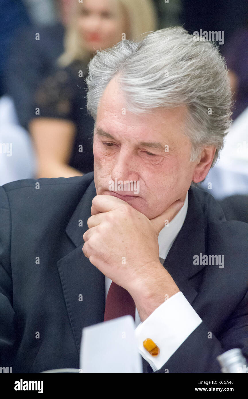 Former President of Ukraine, Viktor Yushchenko, celebrating 74th ...