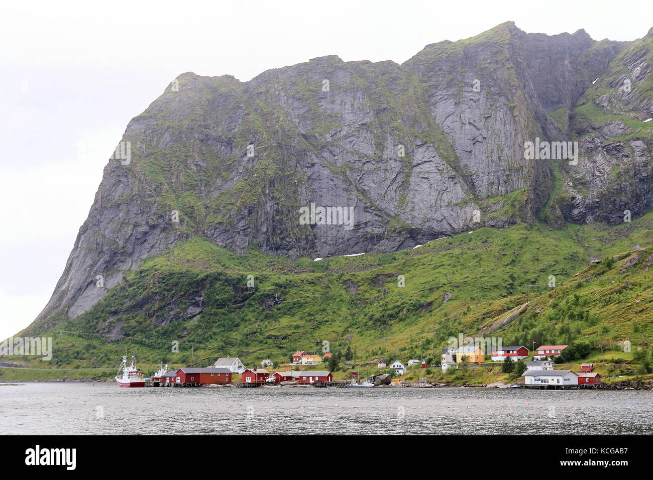 Lofoten Islands, Sorvagen, Norway Stock Photo - Alamy