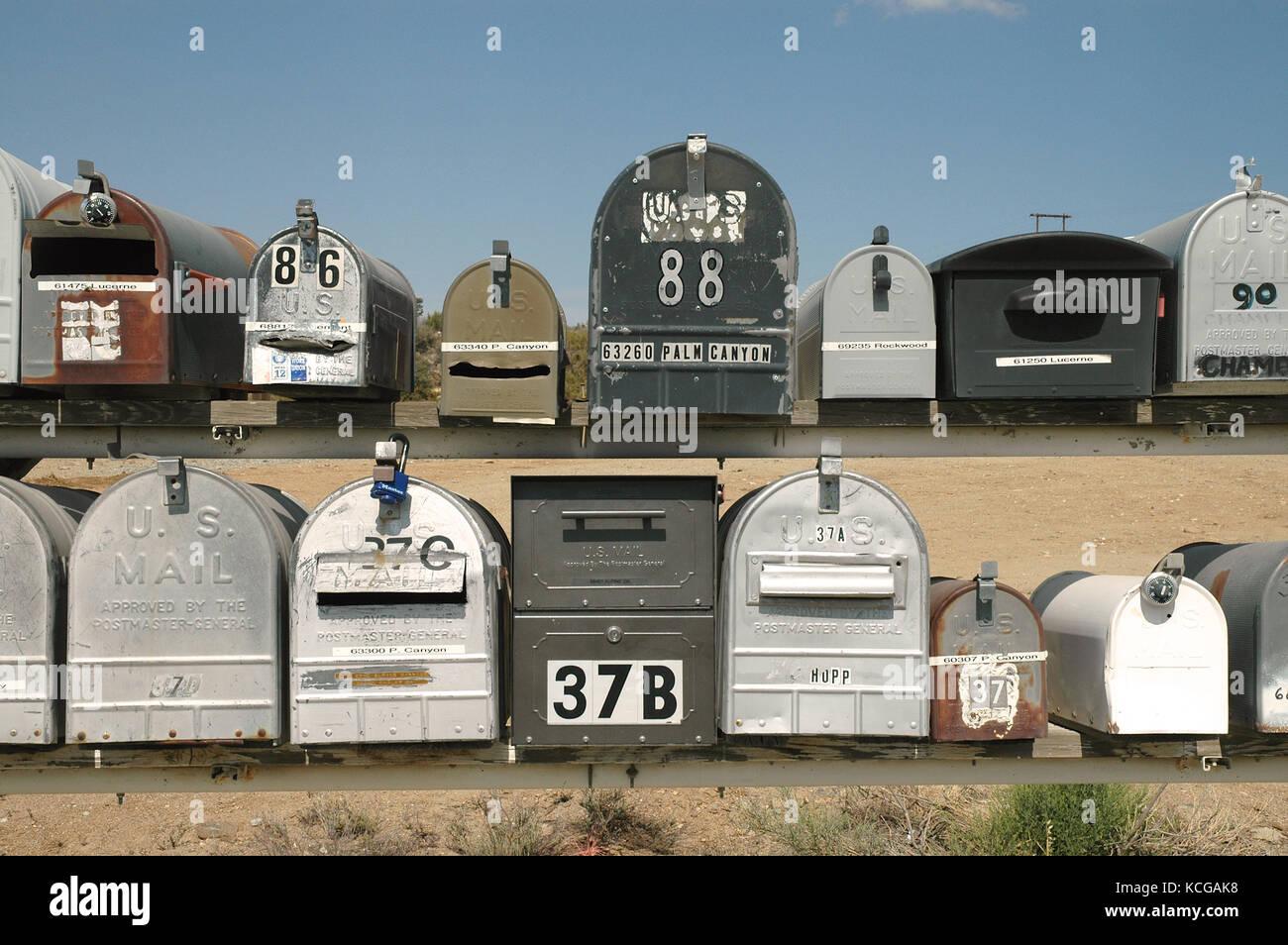 Community Mailboxes High Resolution Stock Photography and Images - Alamy