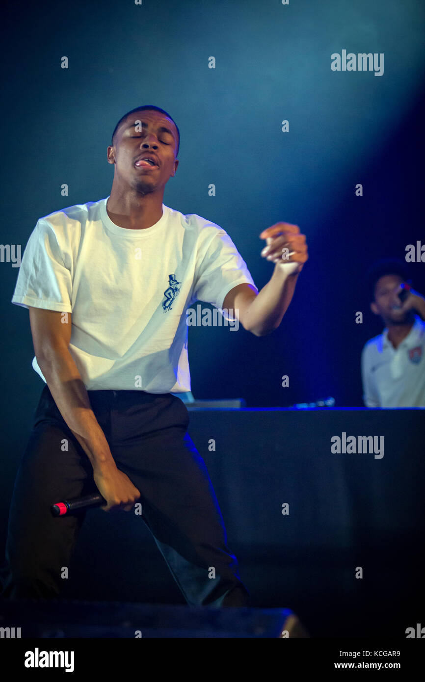 The American rapper Vince Staples, performs a live concert at the ...