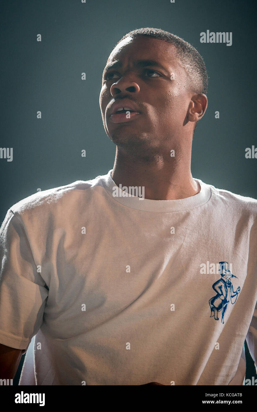 The American rapper Vince Staples, performs a live concert at the ...