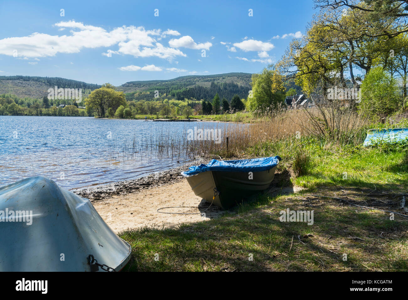 Loch Ard, Kinlochard, Stirlingshire; trossachs National Park, Sccotland ...